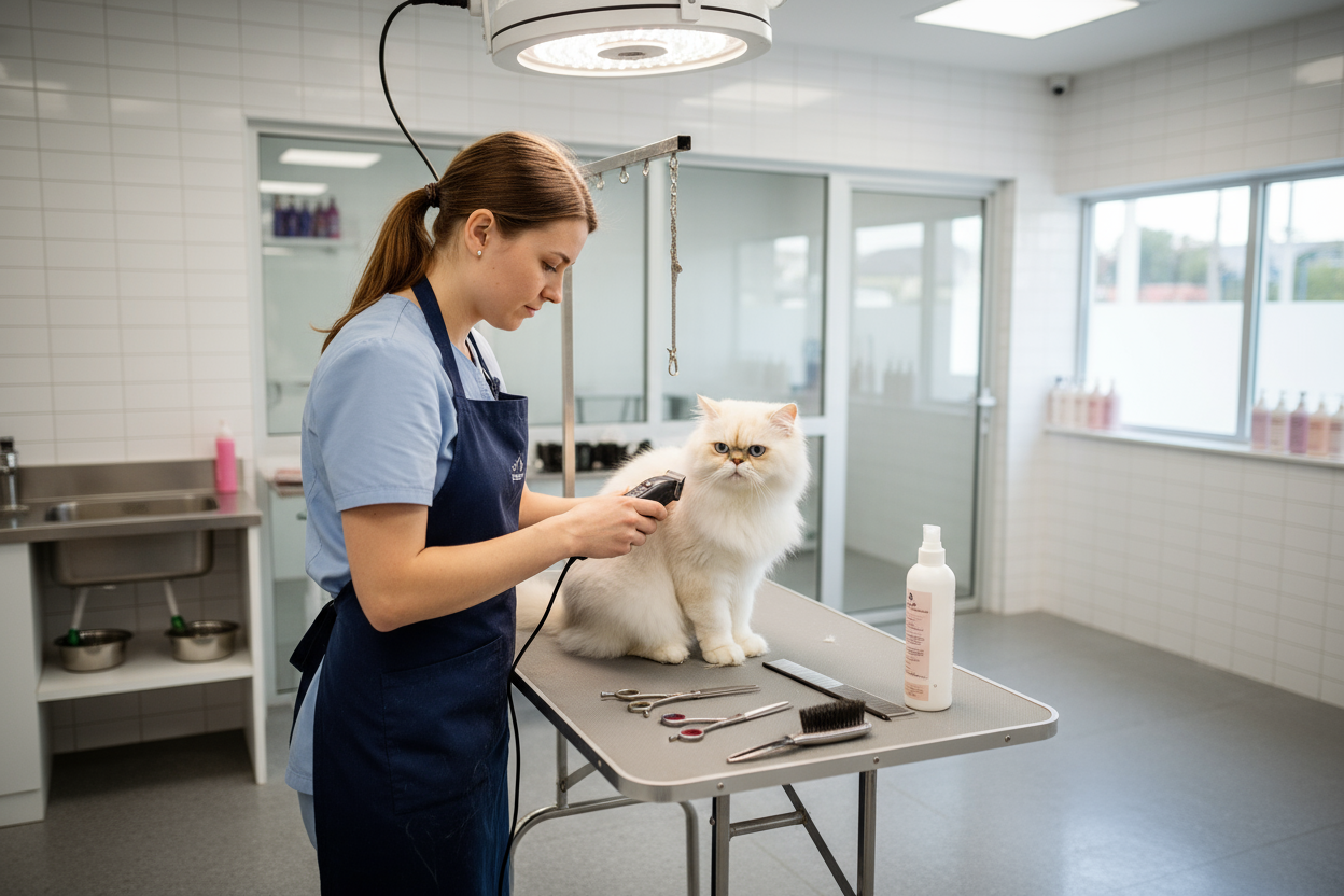 Full Grooming – Wonderland Cat Hotel